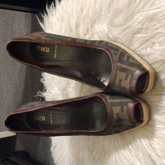 Fendi | Shoes | Fendi Wedges | Poshmark